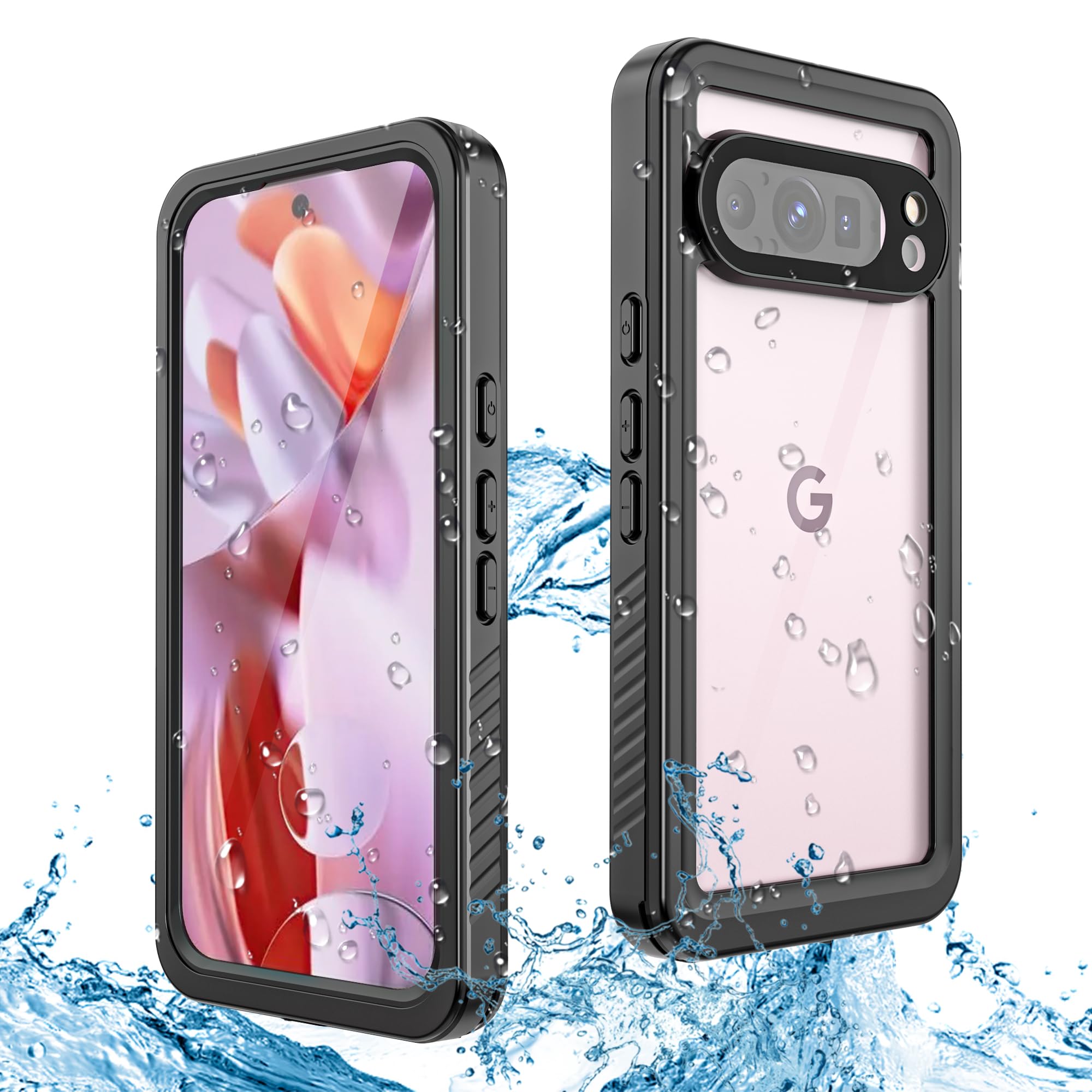 Richeric for Google Pixel 9 Pro XL Case Waterproof IP68 Certified ...