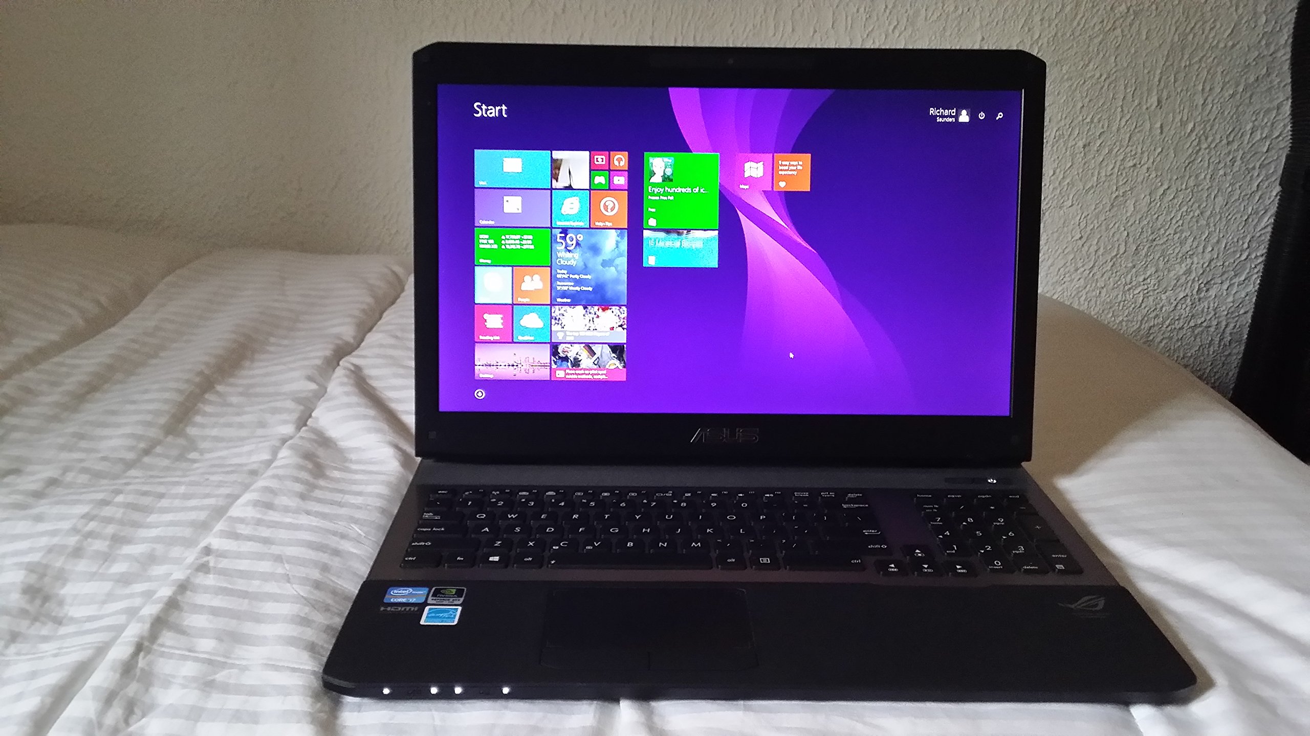 Buy ASUS Republic of Gamers G75 Series G75VW-BHI7N07 Gaming Laptop ...