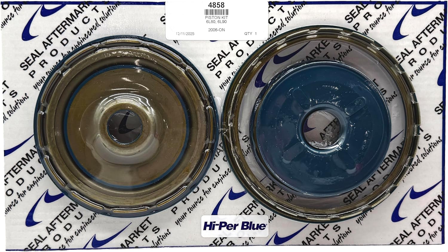 Amazon.com: 2006-Up 6L80 6L90 Hi-Per Blue 5pc Bonded Piston Set, 4858 ...