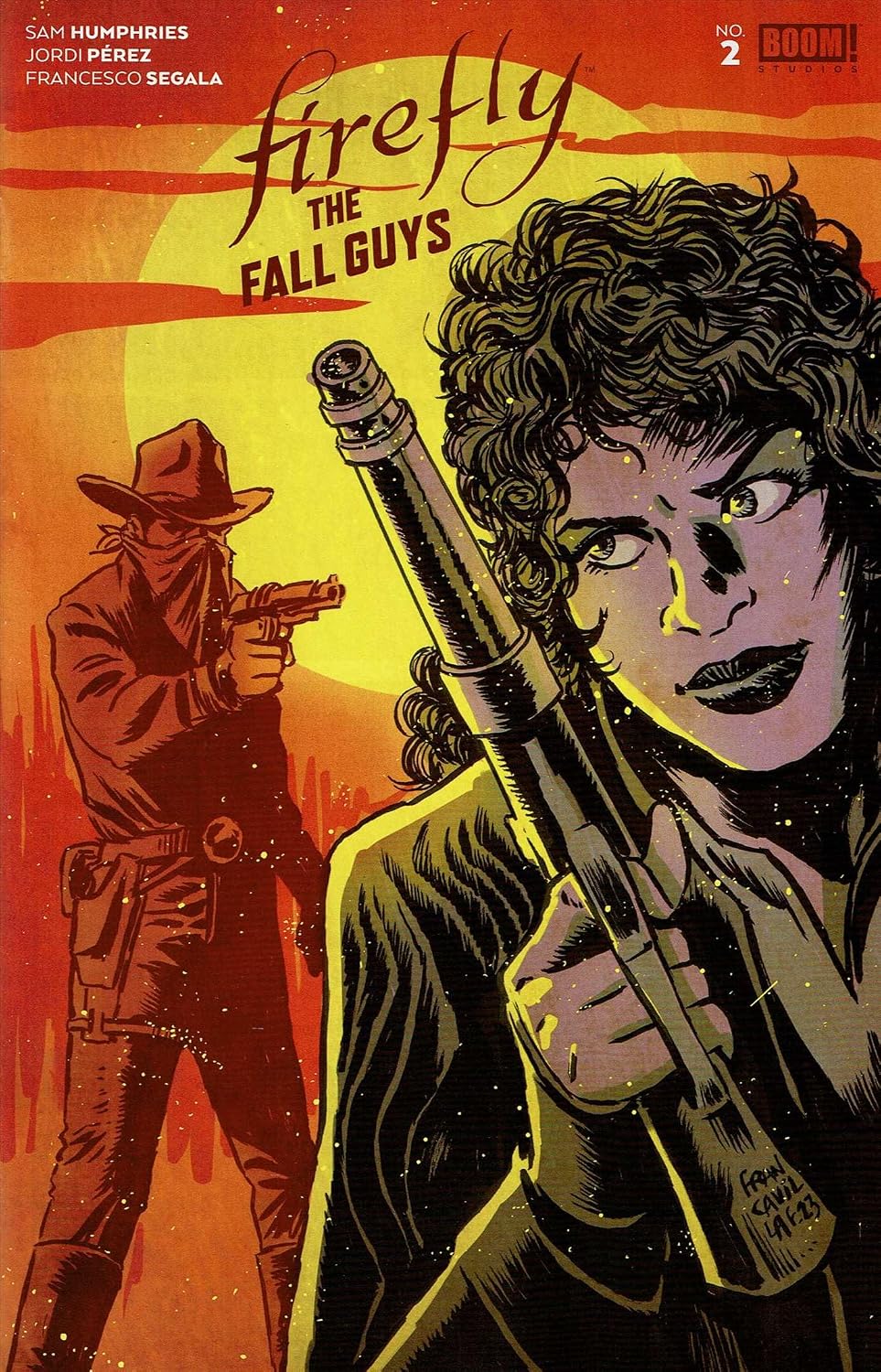 Amazon.com: Firefly: The Fall Guys #2A VF/NM ; Boom! comic book | Sam ...