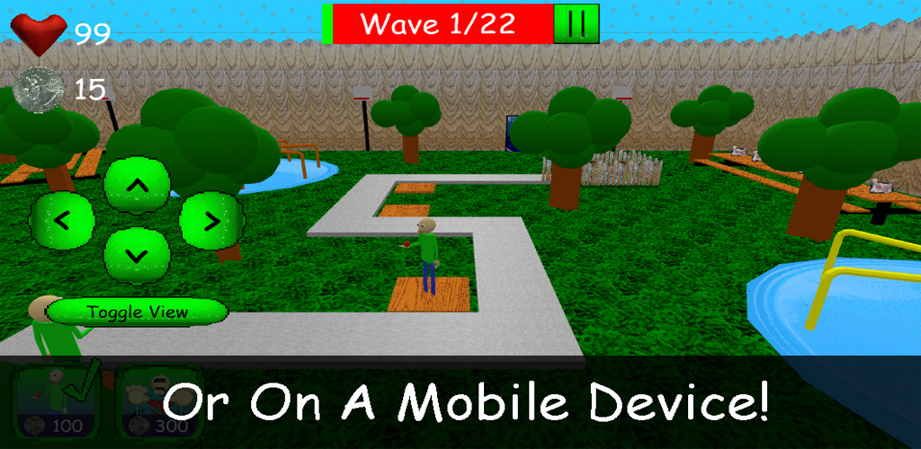 Baldi Tower Defense-Baldi's Basics fangame:Amazon.com:Appstore for Android