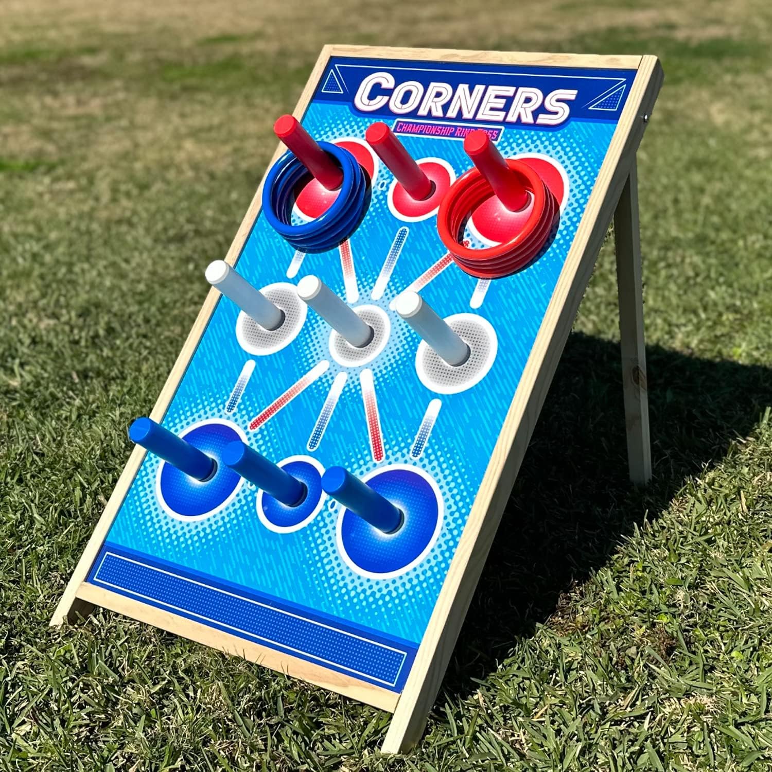 Amazon.com : Corners Championship Ring Toss - Unlimited Scoring and ...