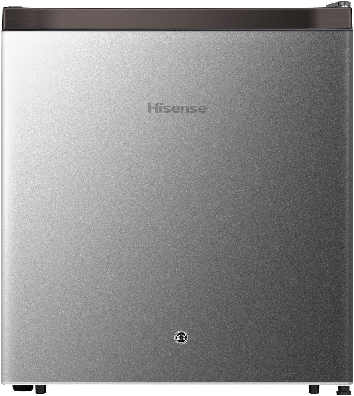Hisense 60 Liter Compact Single Door Refrigerator, Silver - RR60D4ASU ...