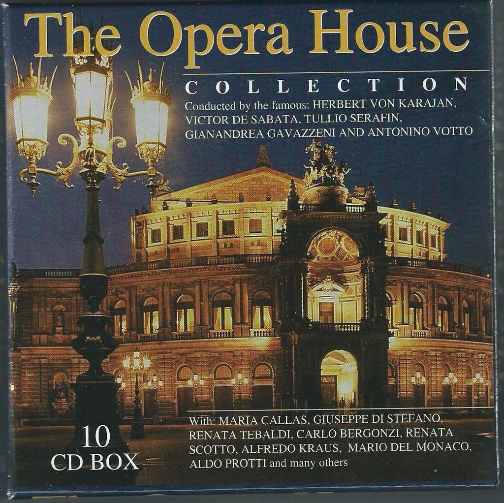 8711953000833 The Opera House collection Box set: Tosca La Boheme ...