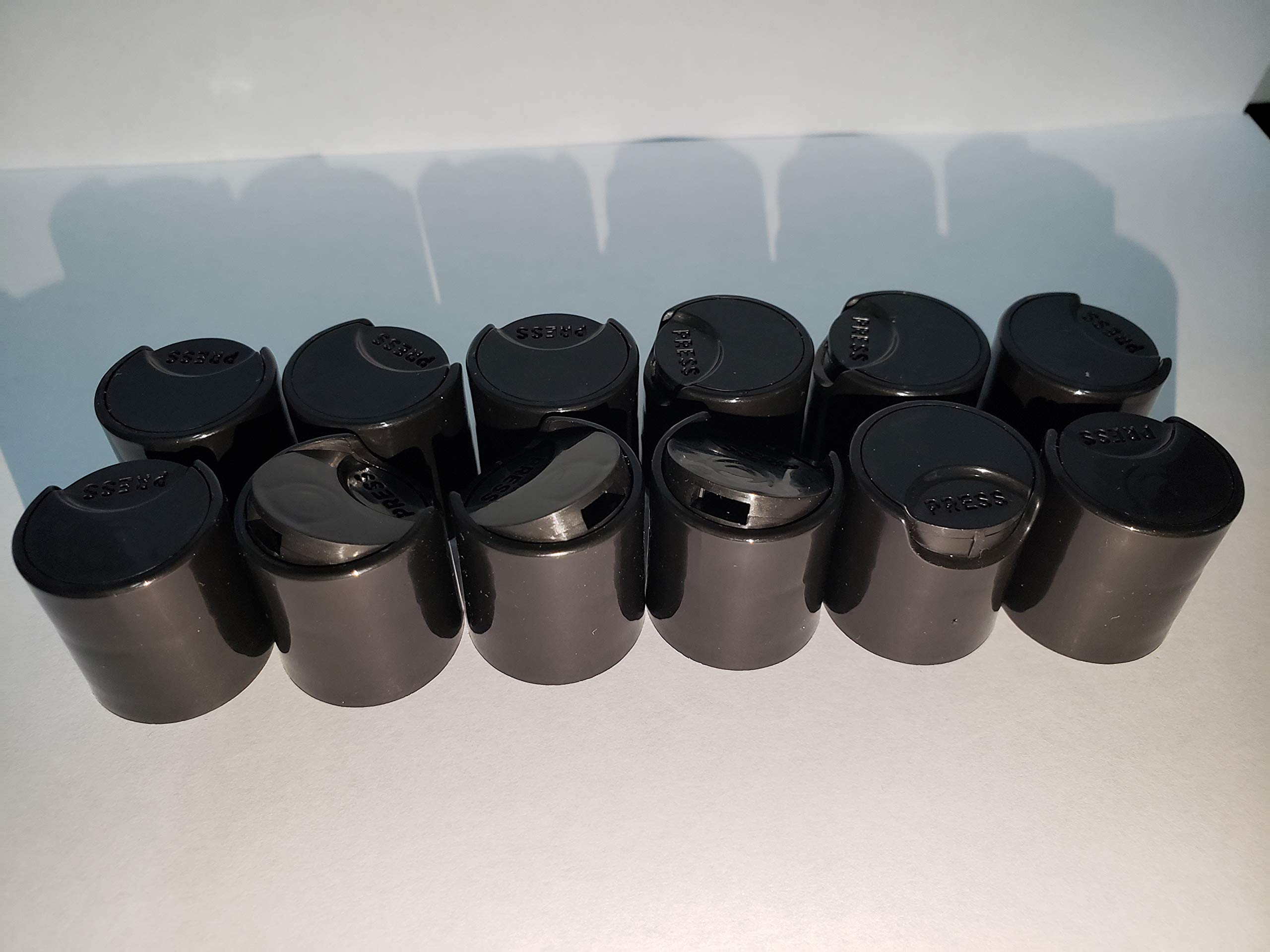 Caps Black Press Caps with .270 Orifices, Dispensing Smooth Disc Top ...
