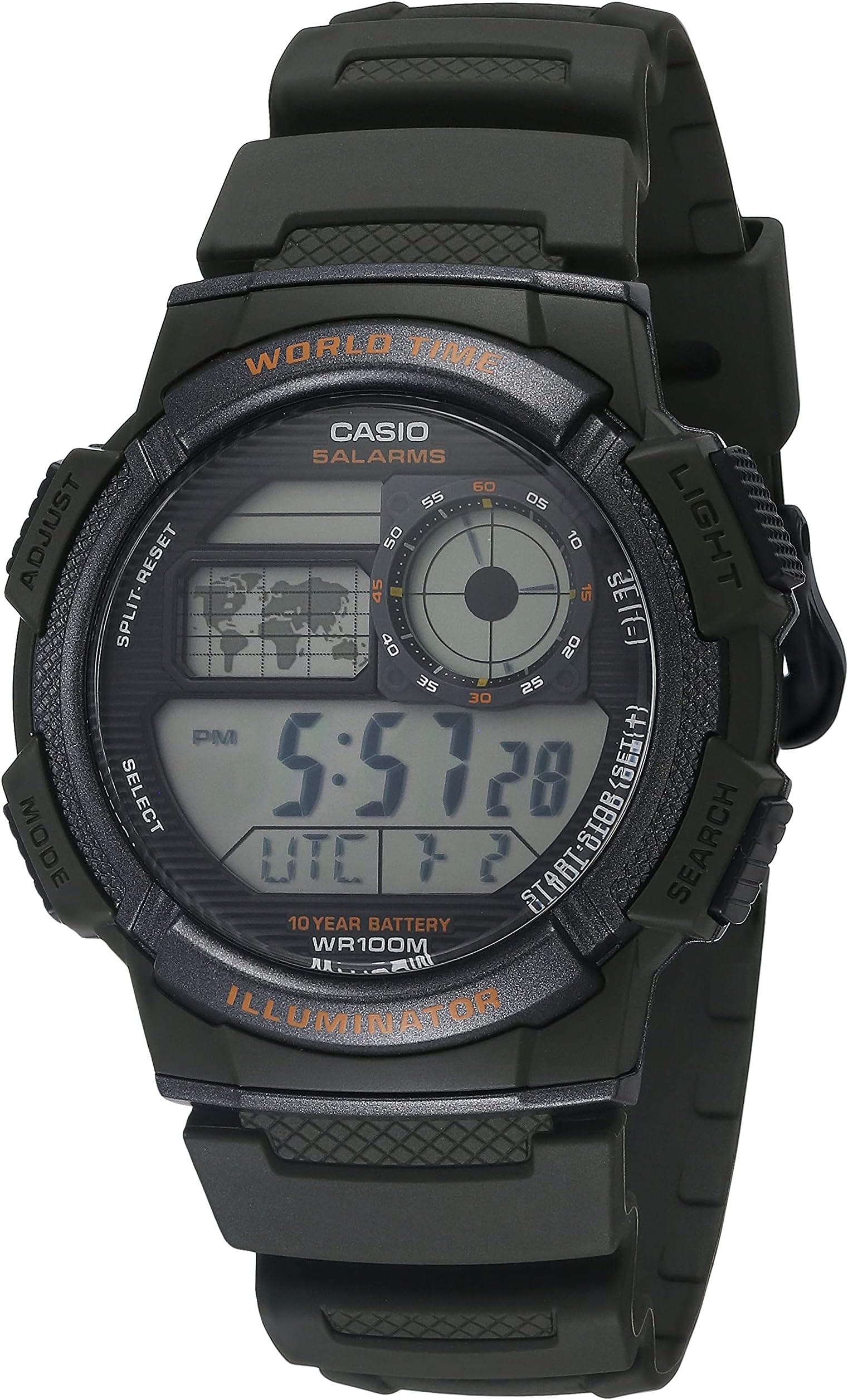 Reloj Casio Illuminator para Hombres 43mm : Casio: Amazon.com.mx: Ropa ...