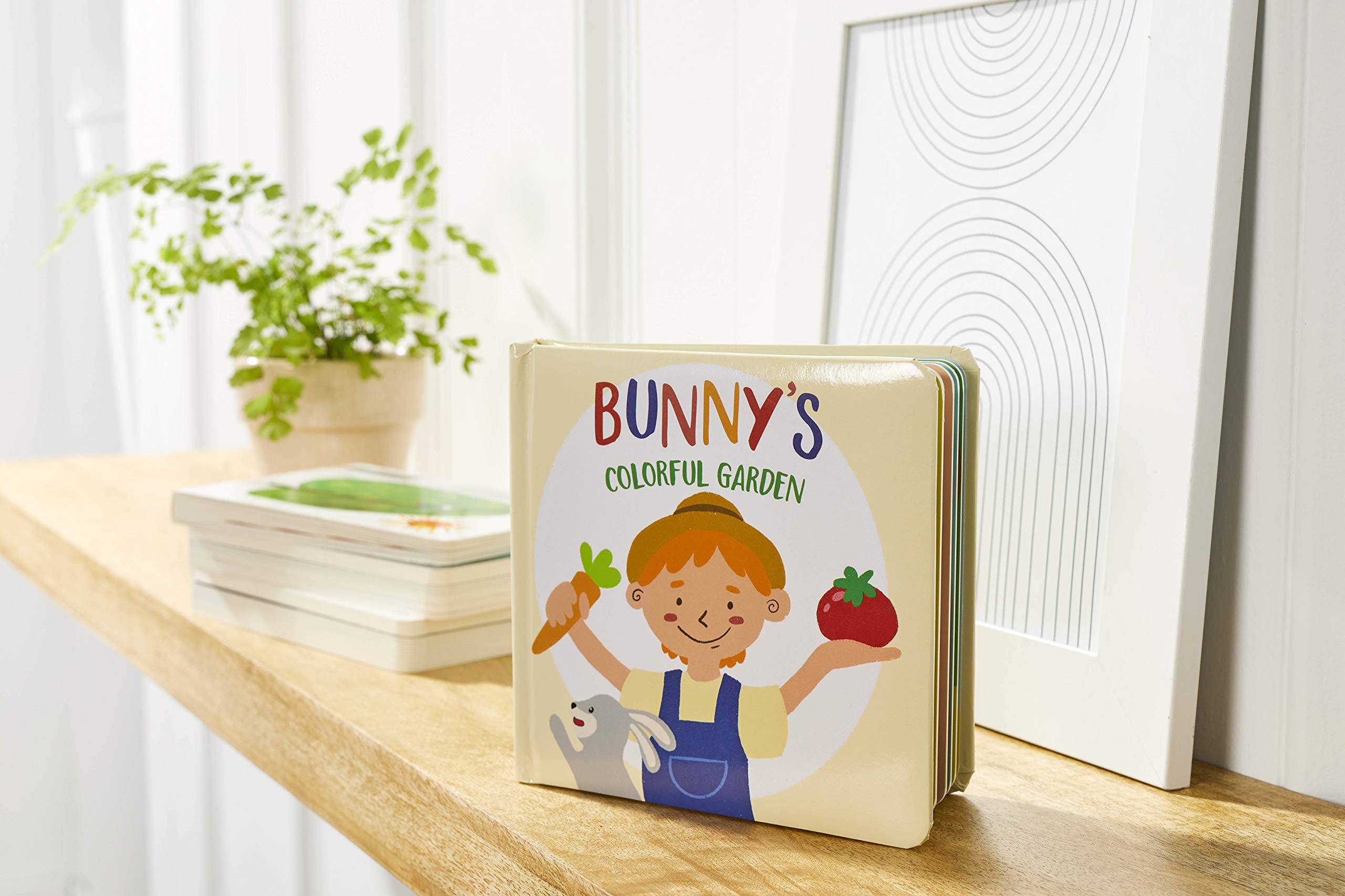 Snapklik.com : Kate & Milo Bunnys Colorful Garden Board Book For Children