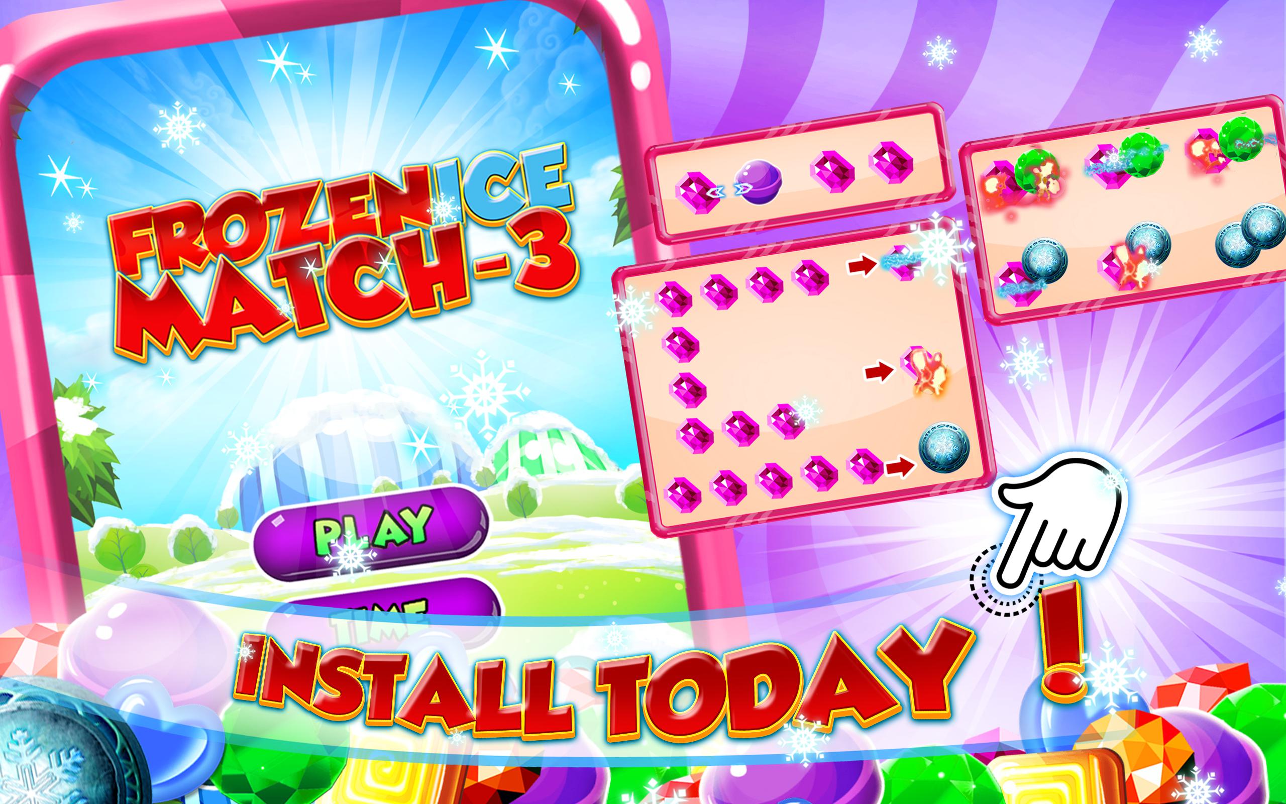 Frozen Ice Match 3 - App on Amazon Appstore