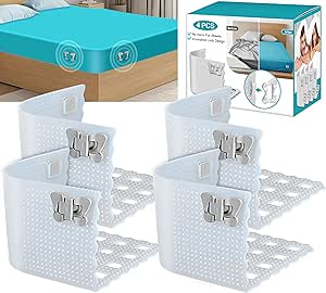 Hydream Bed Sheet Holder Lock,Fitted Sheet Straps Holders Keep Sheets ...