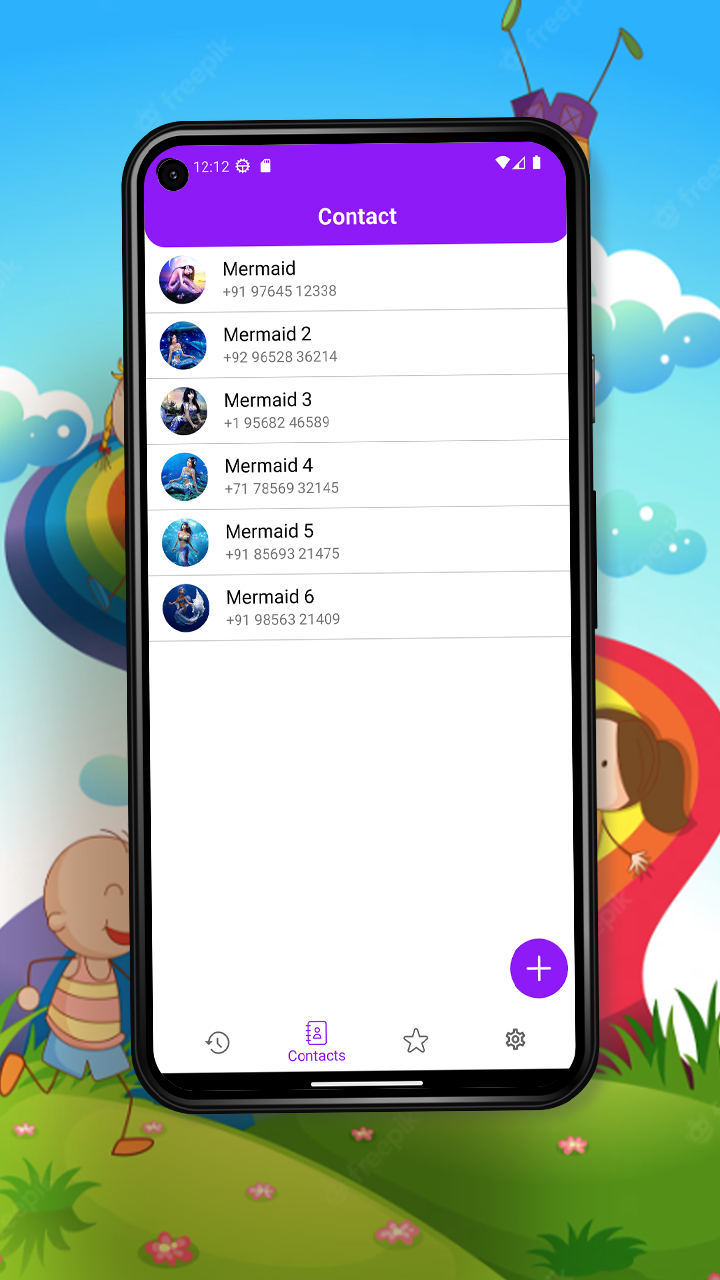Incoming Video Call From Mermaid Fake Video Voice Call & Texting ...