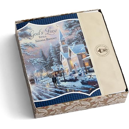 Amazon.com : DaySpring - Thomas Kinkade - A Season of Joy - 18 ...