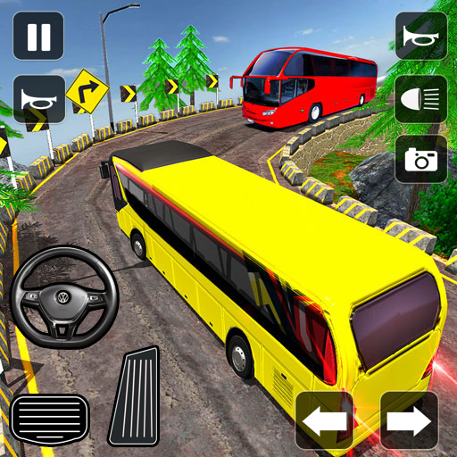 Offroad Coach Tourist Bus Simulator 2025 - 3D Bus Driving Game Uphill ...