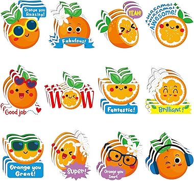 Amazon.com: Jetec 300 Pcs Scratch and Sniff Sticker for Kids Smelly ...