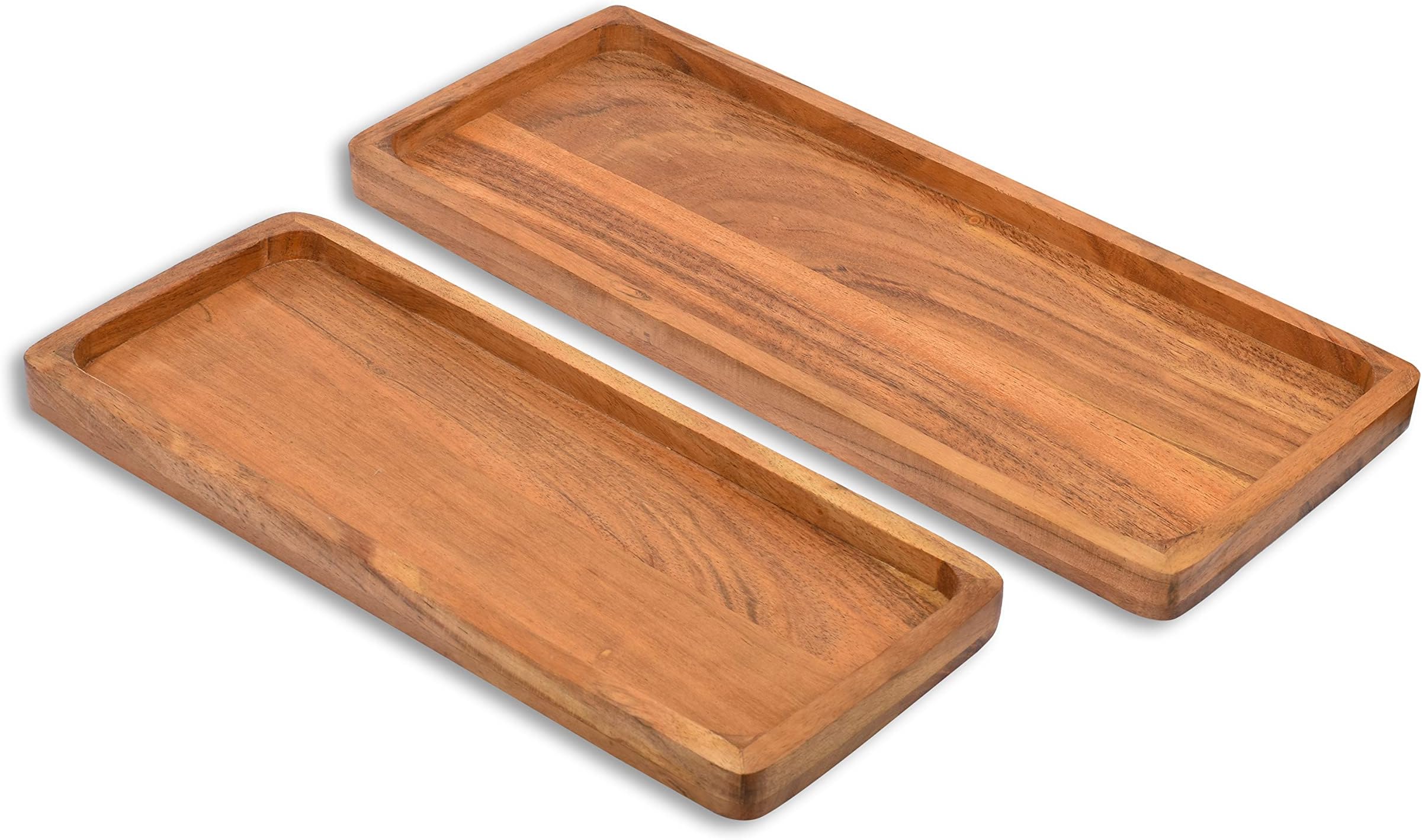 bar@drinkstuff Acacia Wood Serving Board 31x21x1.5cm - Serving Platter ...