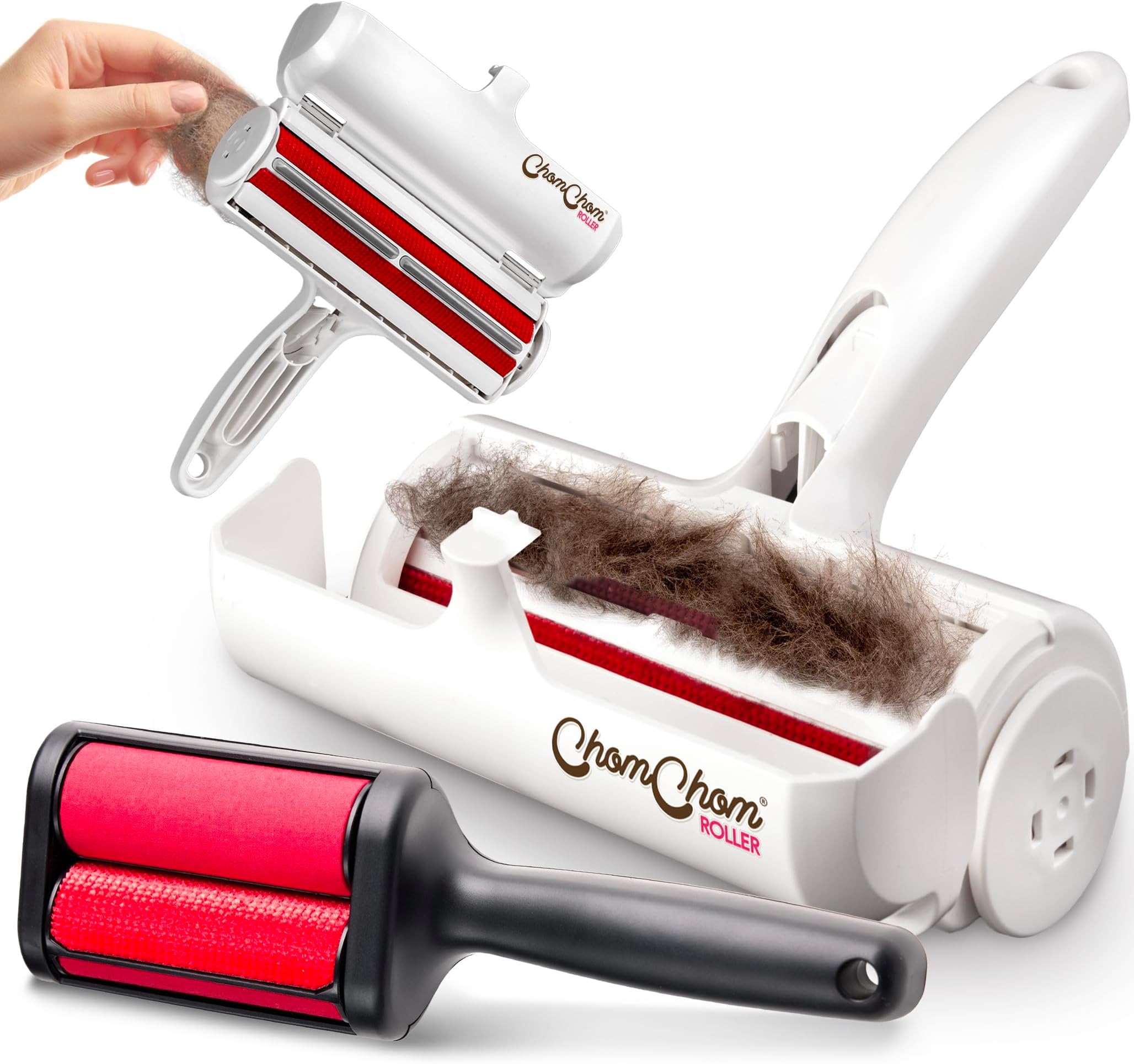 Amazon.com: Chom Chom Roller Pet Hair Remover and Mini Reusable Lint ...