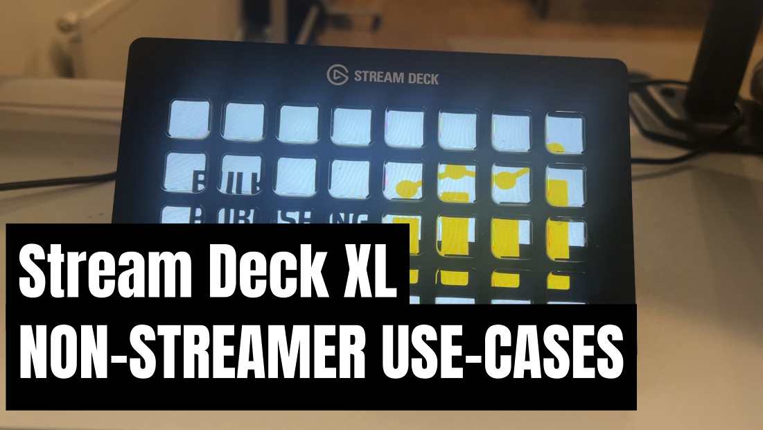 Watch Stream Deck XL Non-Streaming Use Case For Everyday Work on Amazon ...