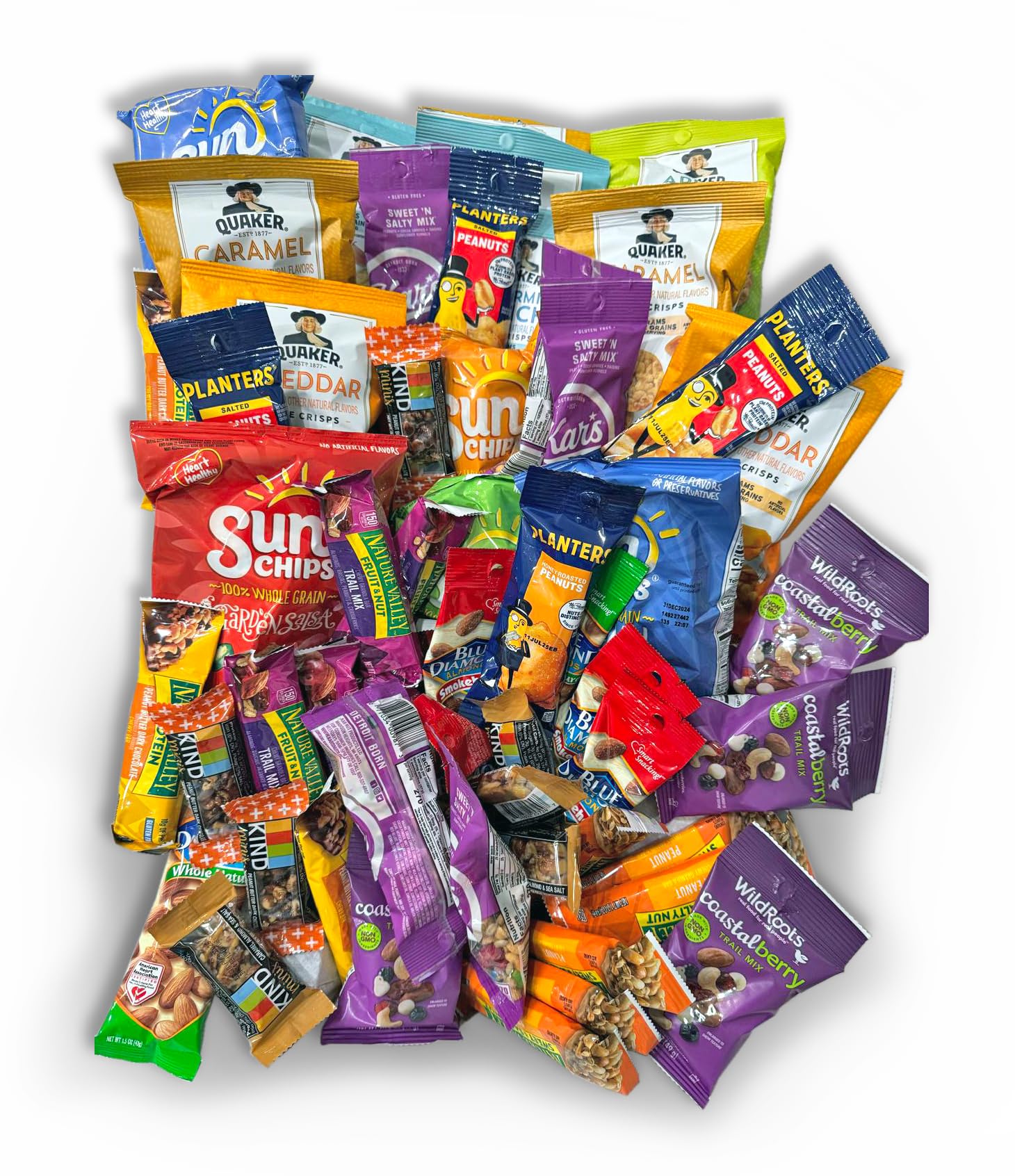 Amazon.com: Mixed Snack Box (75 pieces), Assortment of Healthy Snacks ...