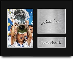 Amazon.com: HWC Trading Luka Modric Gifts Signed Printed Autograph Real ...