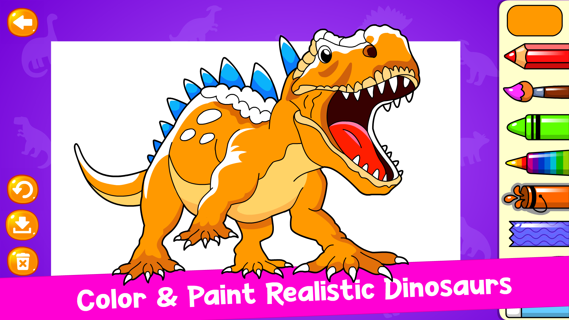 Dinosaur Coloring: Dino Games for Kids - App on Amazon Appstore