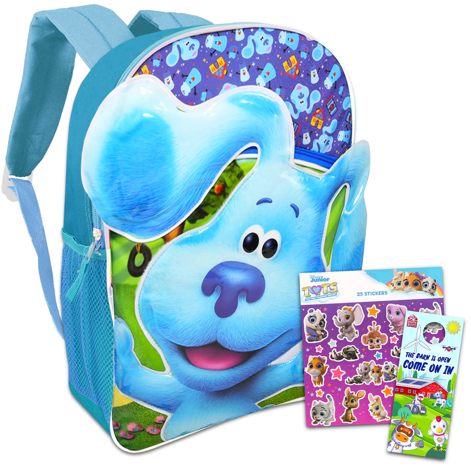 Buy Nick Shop Blue's Clues Backpack Set Kids ~ 3 Pc Bundle Blue's Clues ...