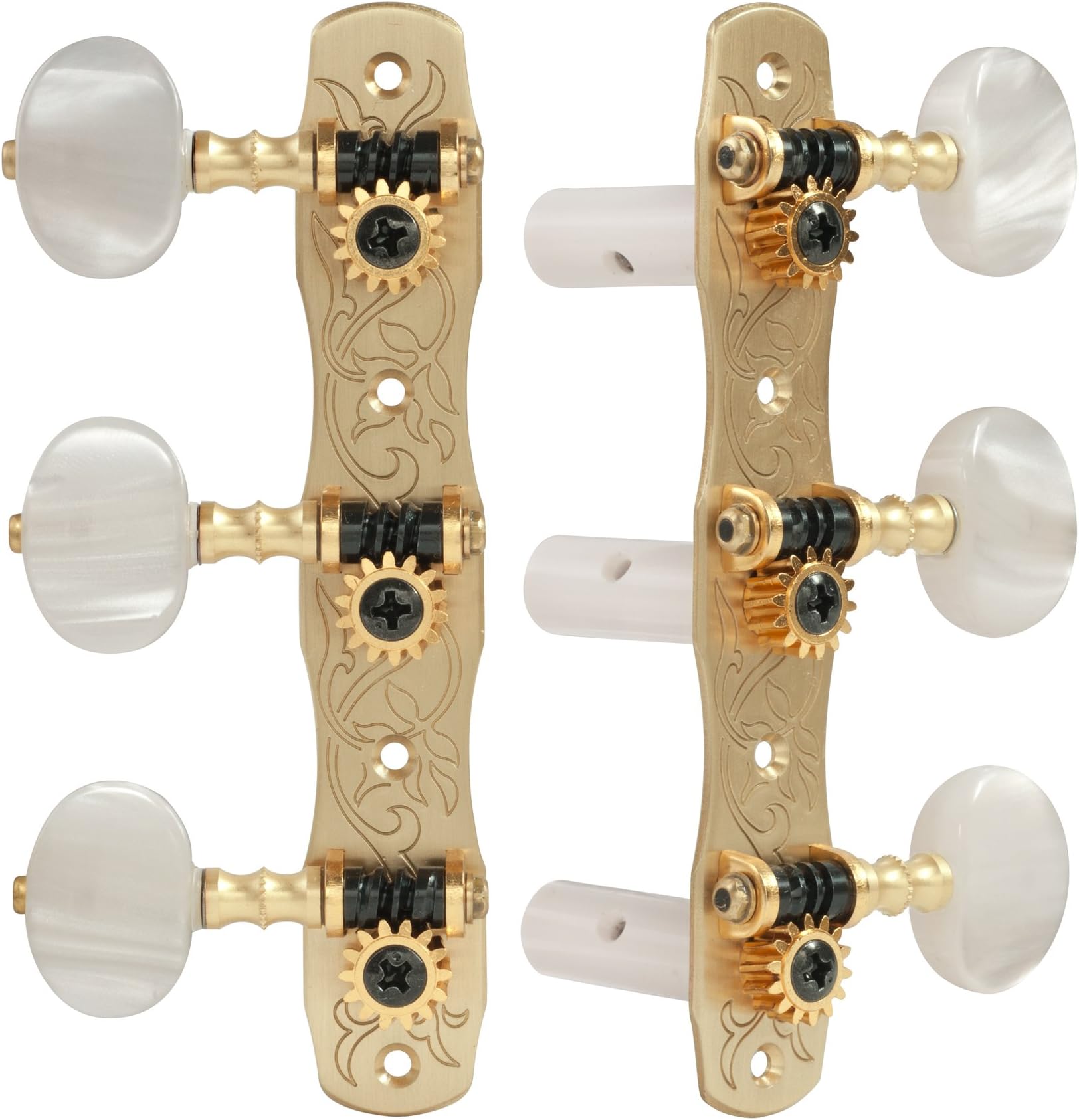 Amazon.com: Gotoh Classical Guitar Tuners, with Ebony Knobs : Musical ...