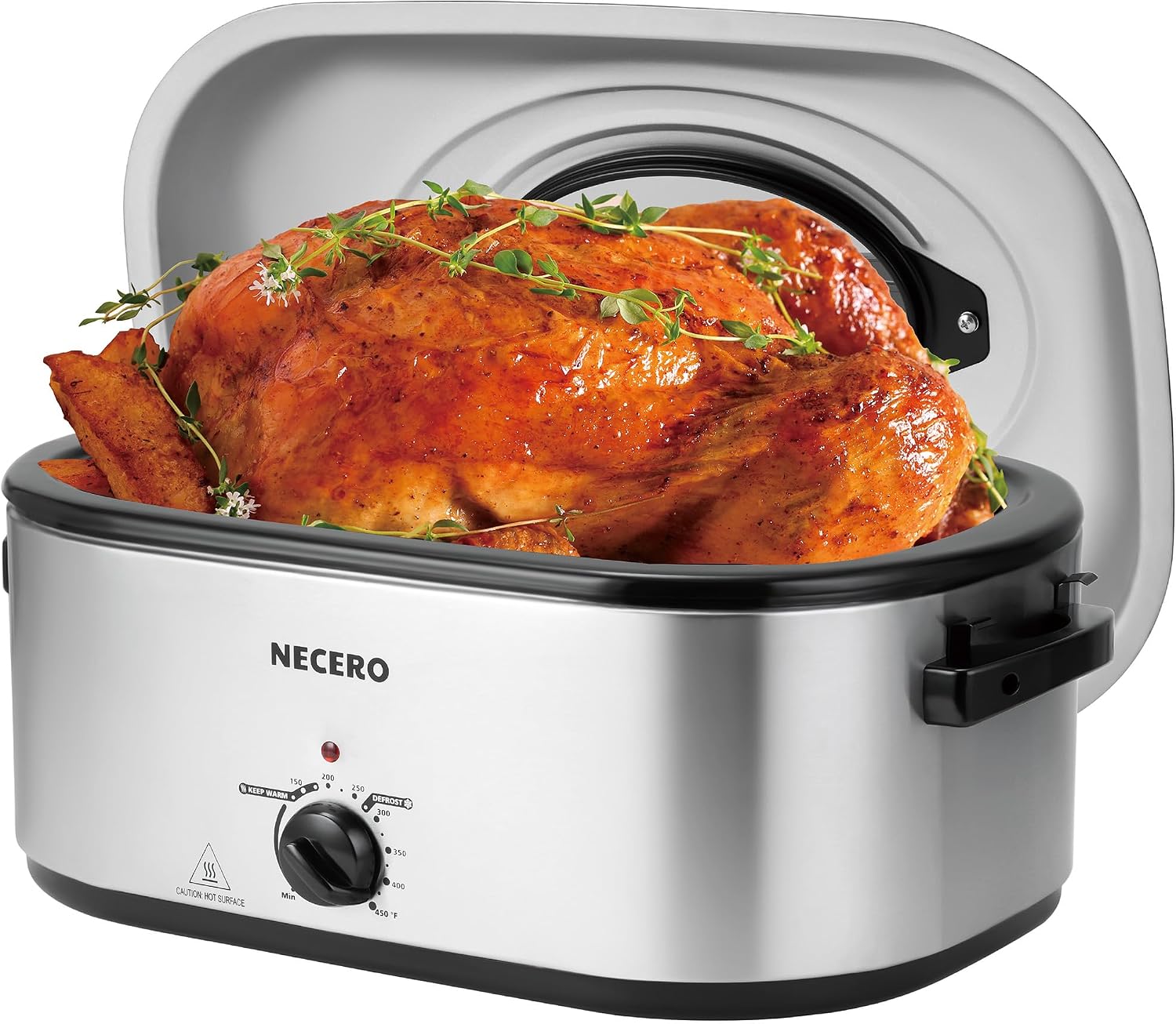 Amazon.com: Roaster Oven, 24 Quart Roaster Oven with Viewing Self ...