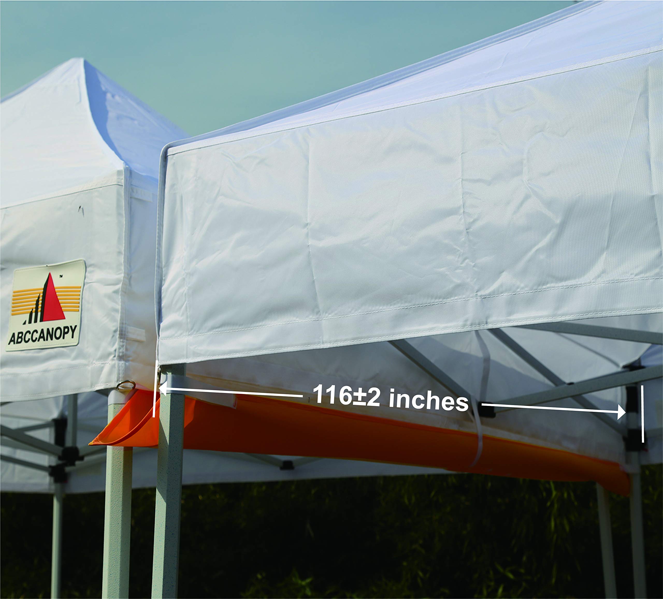 Outdoor Shower Tent ABCCANOPY 10 Foot Rain Gutter For Pop Up Canopies ...
