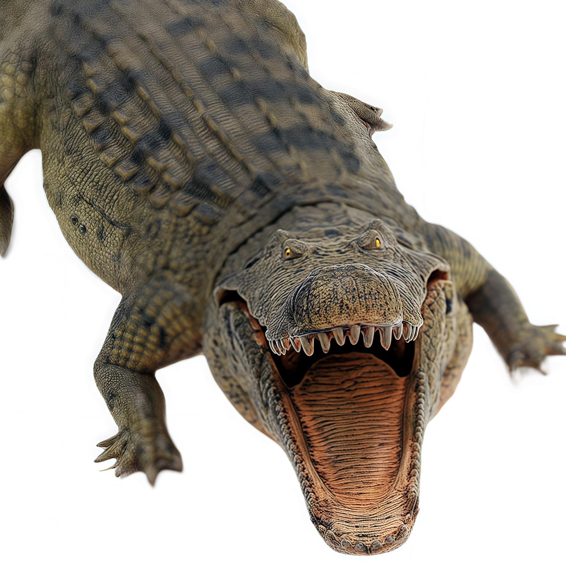 Amazon.com: Higherbros Crocodile Animal Toy for Kids, Alligator with ...