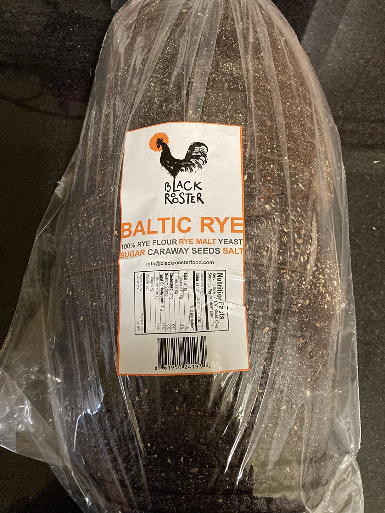 Amazon.com: Black Rooster Baltic Blonde Rye Bread : Grocery & Gourmet Food