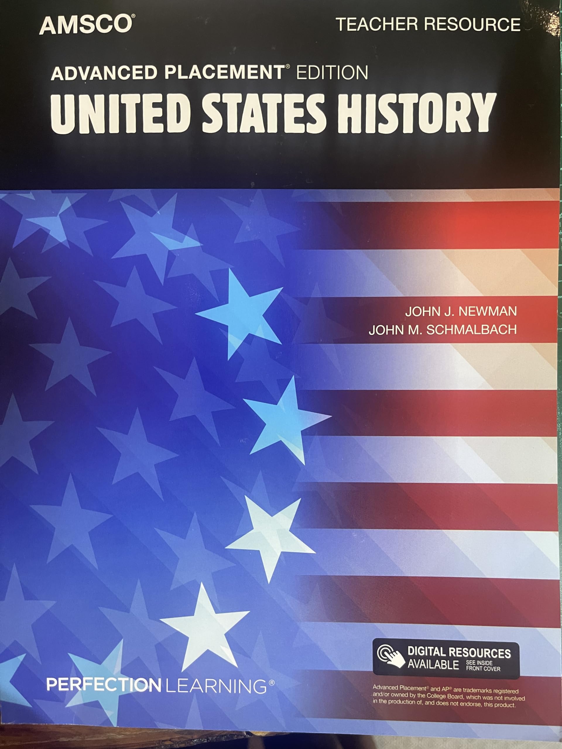 Amsco Advanced Placement United States History Teacher Resource: John J ...