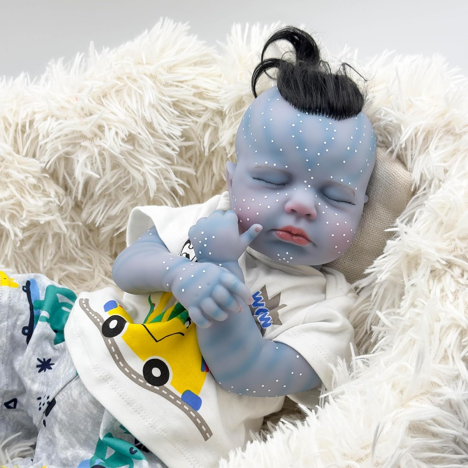 Amazon.com: Anano Reborn Avatar Baby Dolls Silicone Full Body Boy, 20 ...