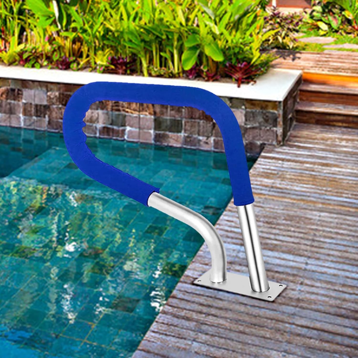 Amazon.com: Swimming Pool Hand Rail for Inground Pool, 304 Stainless ...