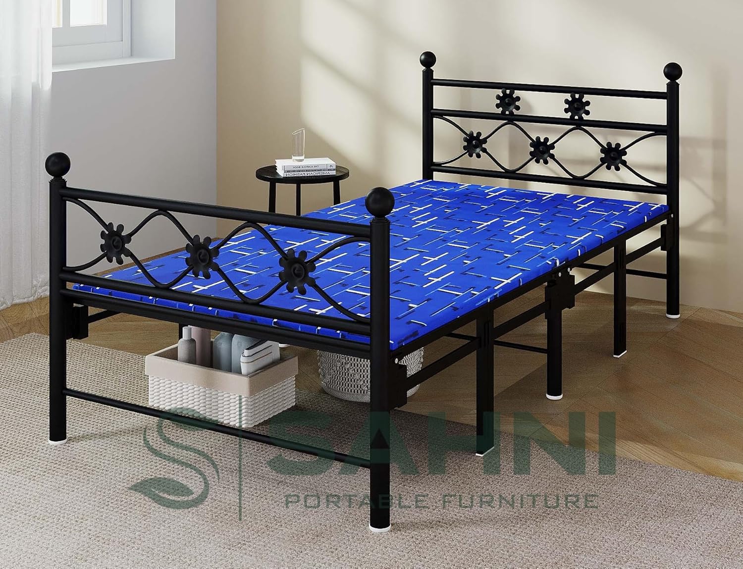 SAHNI PORTABLE FURNITURE Modern Style Single Folding/Foldable Heavy ...