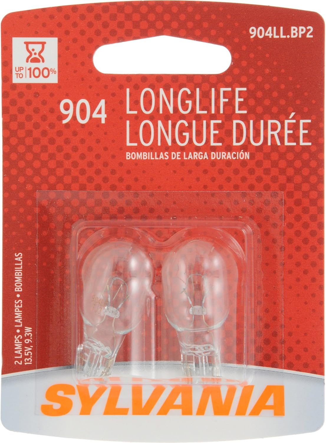 Amazon.com: SYLVANIA 904 Long Life Miniature Bulb (Contains 2 Bulbs ...