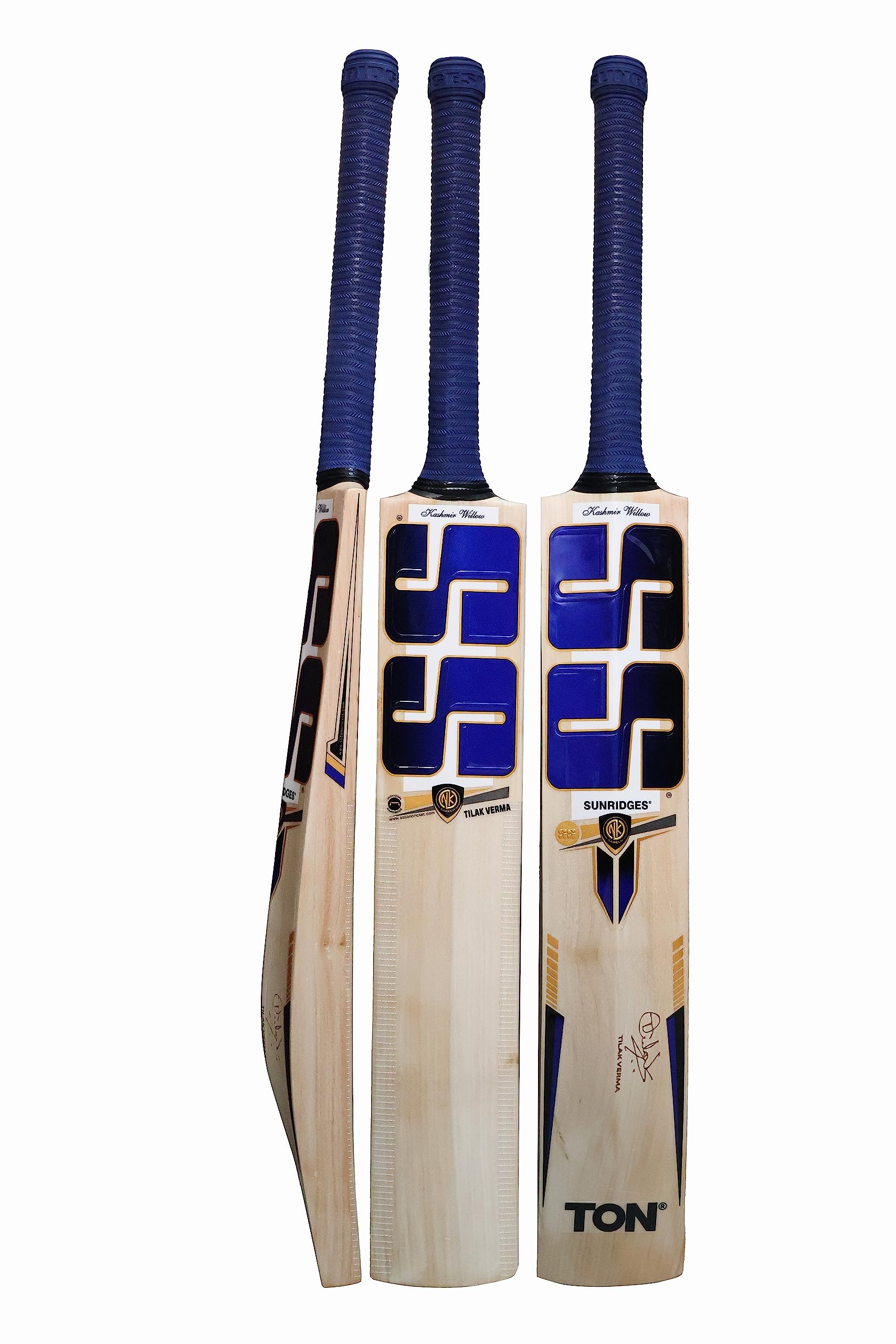 SS Tilak Verma (Players) Kashmir Willow Cricket Bat-SH : Amazon.in ...