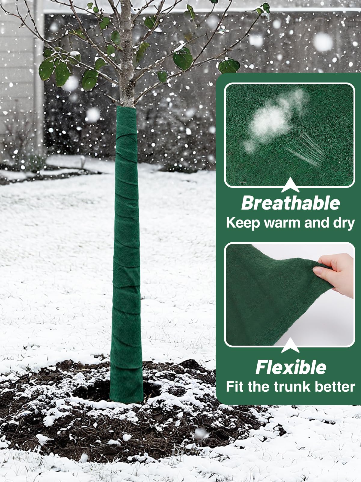 Snapklik.com : ANPHSIN Tree Protector Wrap For Winter Freeze Protection ...