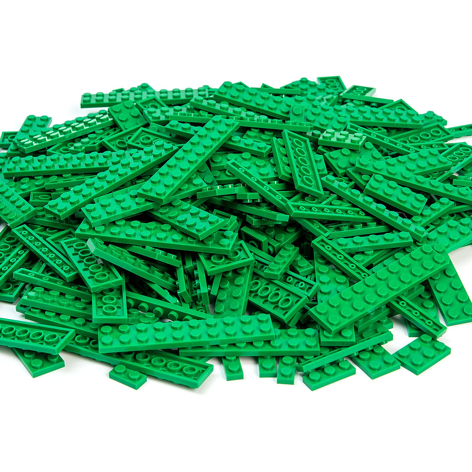 Amazon.com: MANNIDOO 360 Pieces Flat Building Plates, 12 Sizes ...