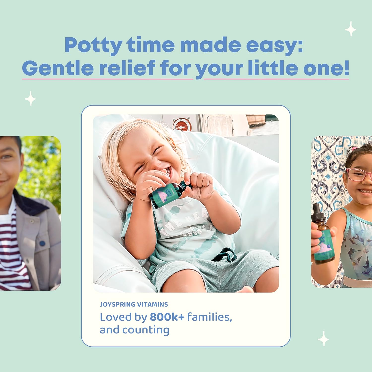 JoySpring Potty Wise Drops – Alívio Natural da Constipação para ...
