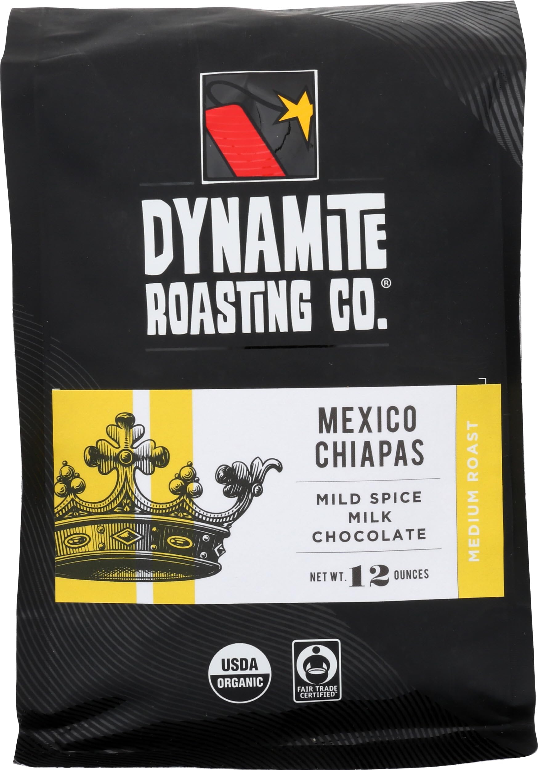 Amazon.com : DYNAMITE ROASTING Organic Mexico, 12 OZ : Grocery ...