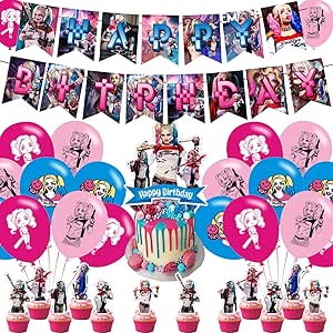 Amazon.com: Quinn Birthday Party Decorations,Quinn Party Supplies ...