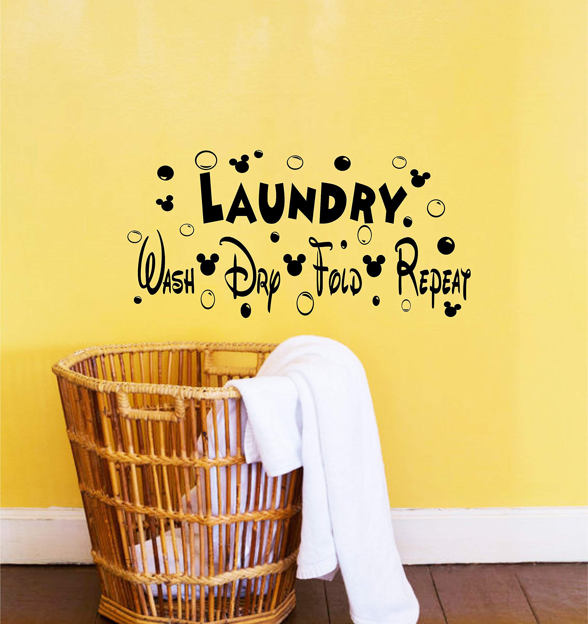 Best Design Amazing Disney Decor Disney Decals Laundry Room Decor ...