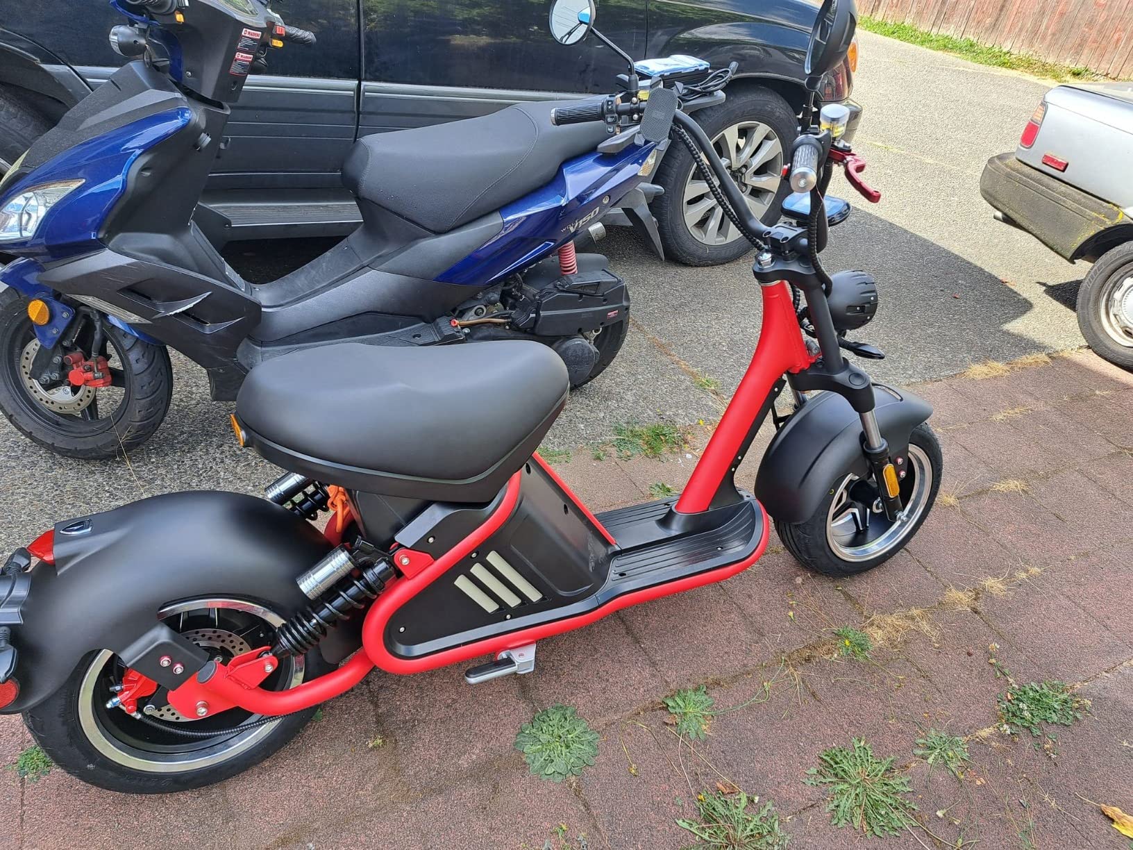 $116/mo - Finance Eahora M2 3000W 46MPH Electric Moped for Adults, 50 ...