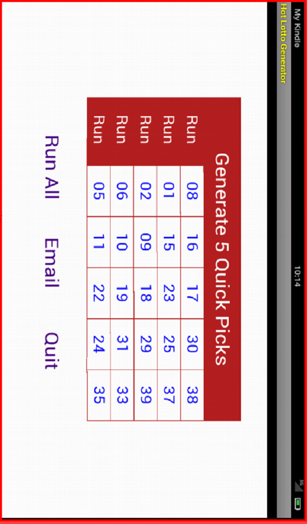 Hot Lotto Generator:Amazon.de:Appstore for Android