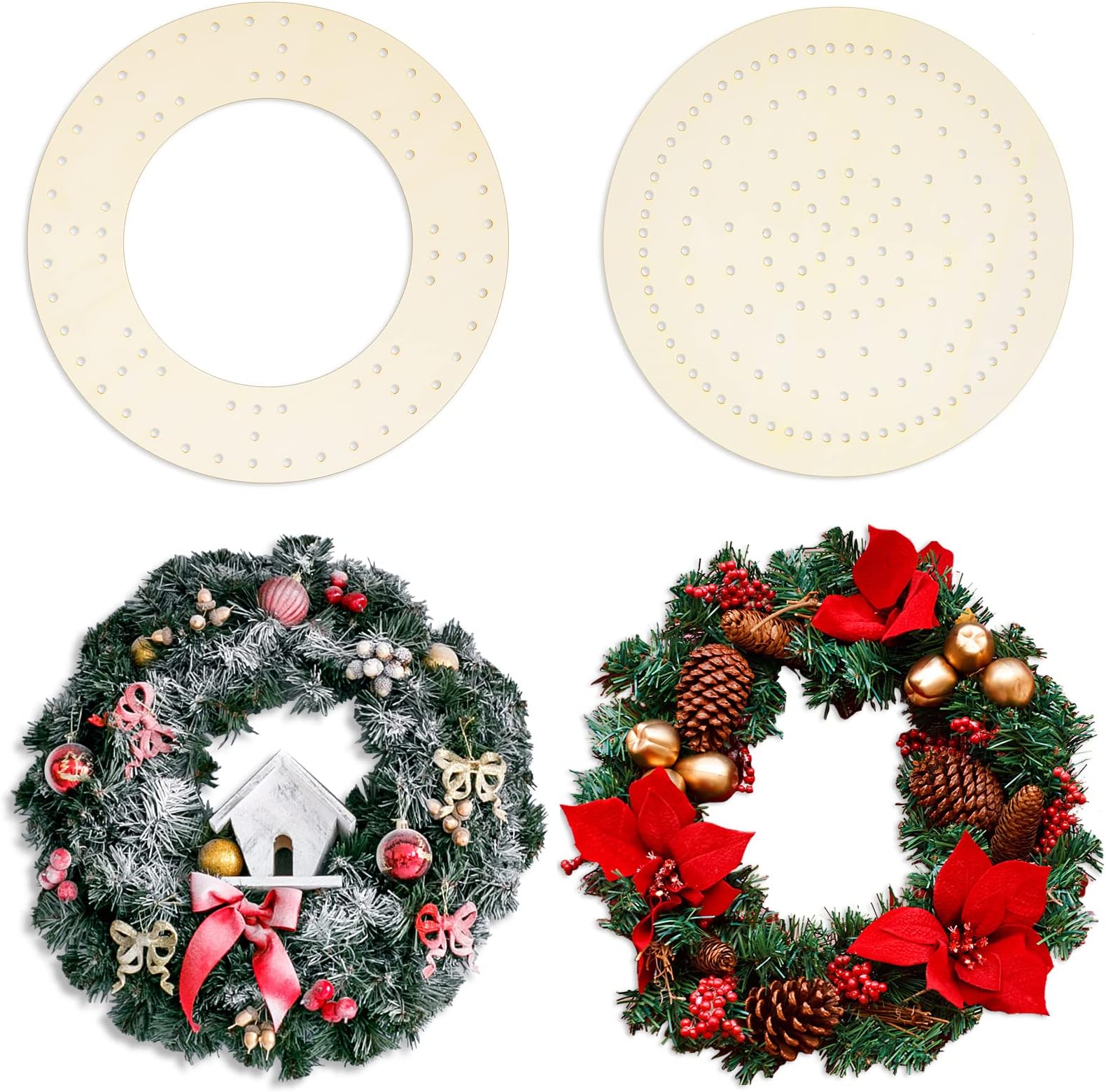 Amazon.com: Unique In The Creek | Five (5) Pack | Triangle Wreath ...