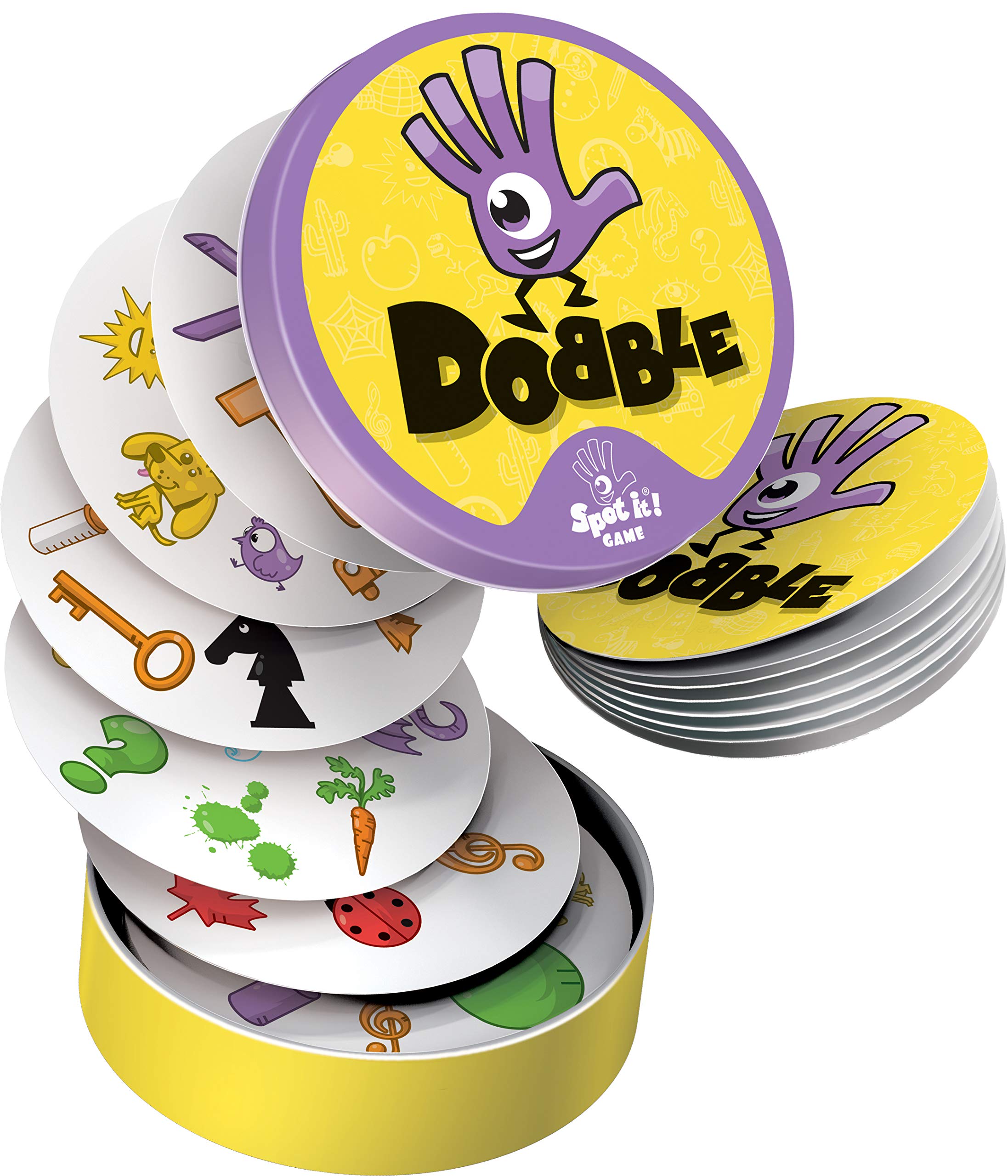 Card Game Spot It Dobble (Spot It!) – Fun & Fast Pattern Matching Card ...