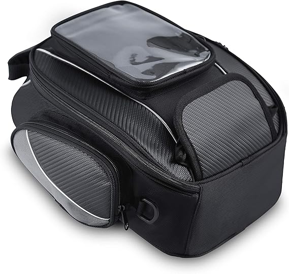 Motorcycle Tank Bag Waterproof with Strong Magnetic Motorbike Bag for ...