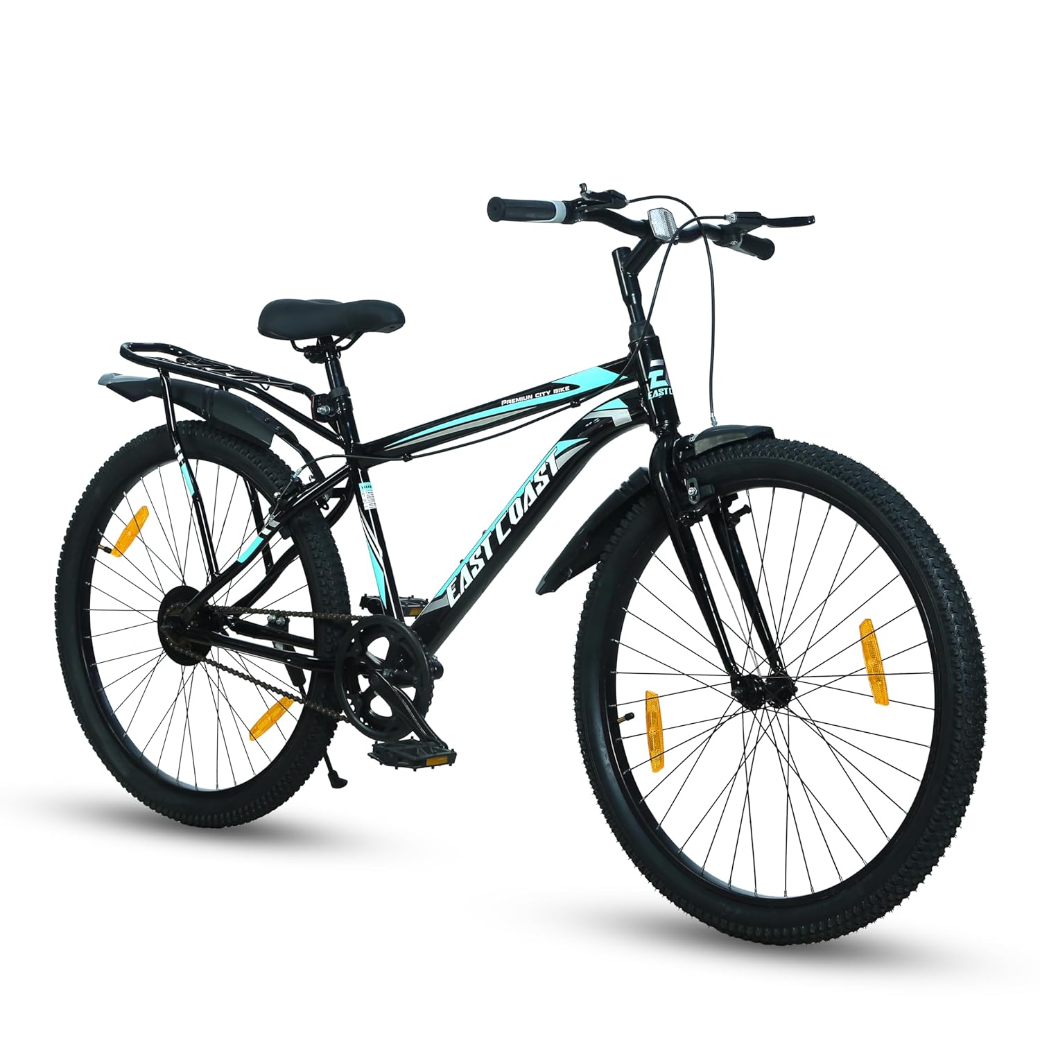 Buy EAST COAST Unisex Premium City Single Speed Cycle/Bicycle | 26T ...