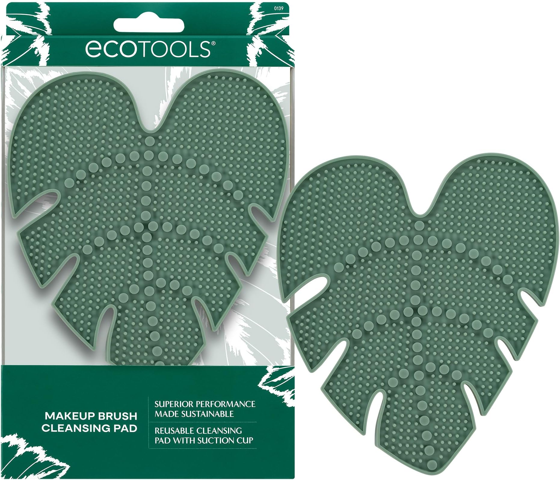Amazon.com: EcoTools Makeup Brush Cleansing Pad, Brush Cleaner Mat For ...