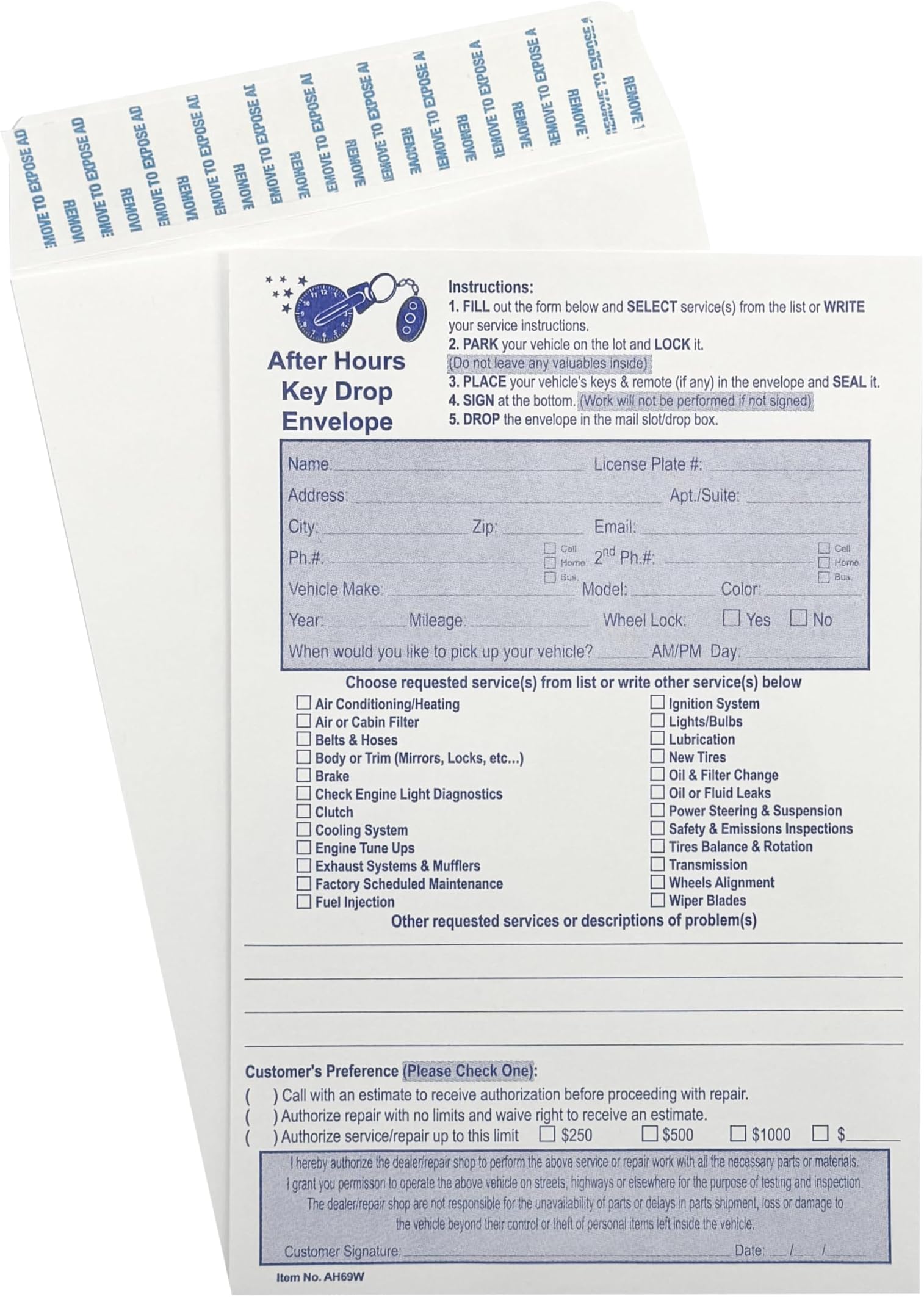 Amazon.com : Night Drop Envelopes - Packs of 500 (Multi-Option ...