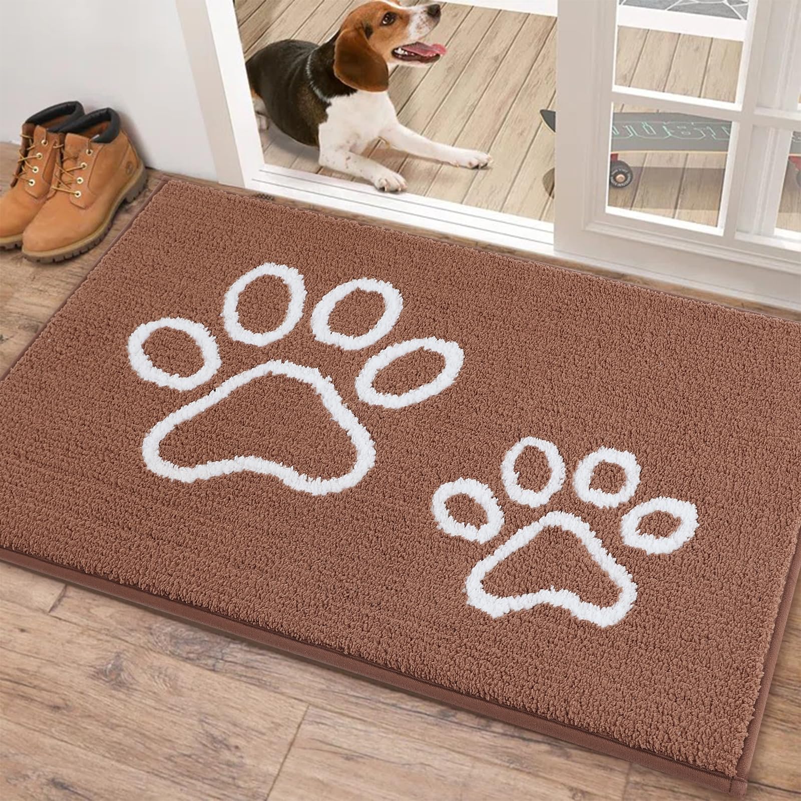 Amazon.com: Babucha Indoor Door Mat, Absorbs Well, Machine Washable ...
